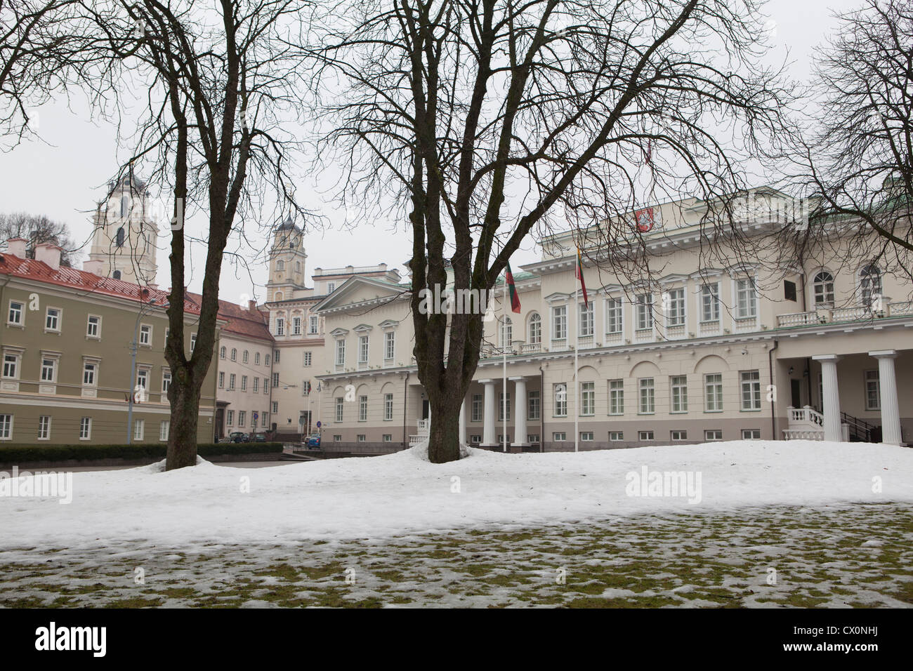 Vilnius university Lithuania Stock Photo - Alamy