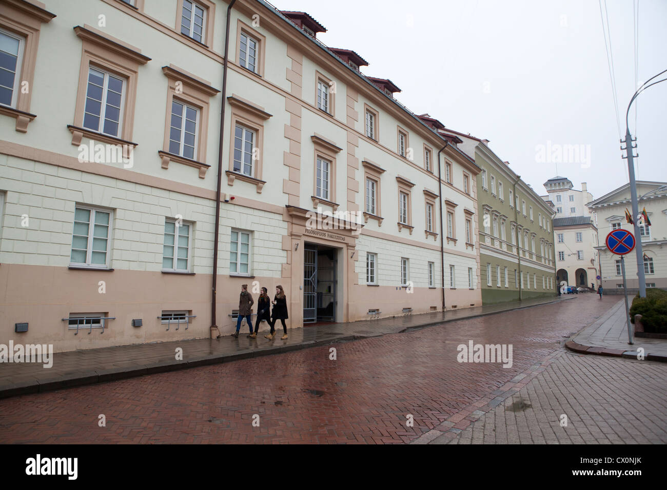Vilnius university Lithuania Stock Photo - Alamy