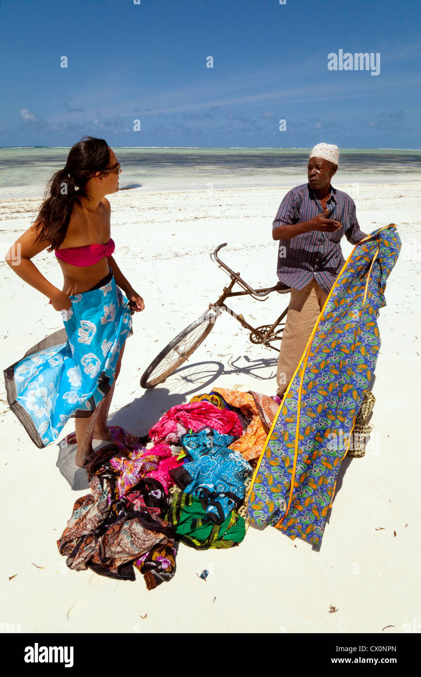 Zanzibar beach local hi-res stock photography and images - Alamy