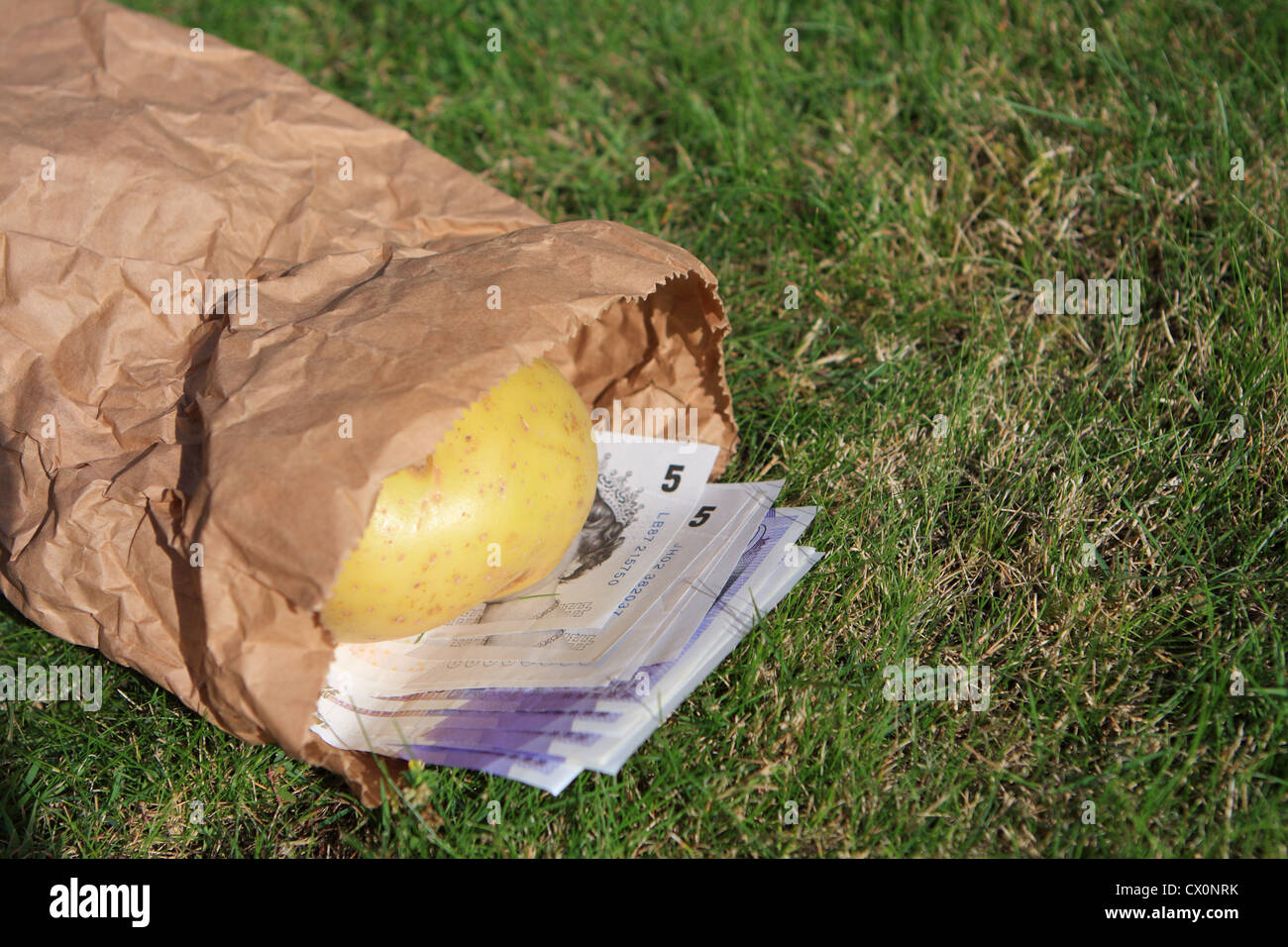 Inside brown paper bag hi-res stock photography and images - Alamy