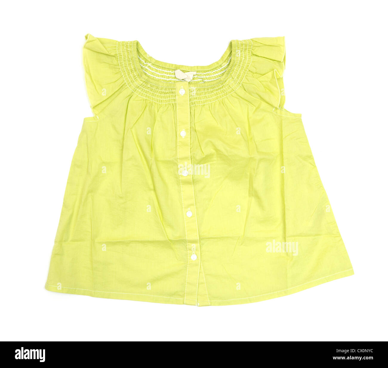 dress for girl on white background Stock Photo - Alamy