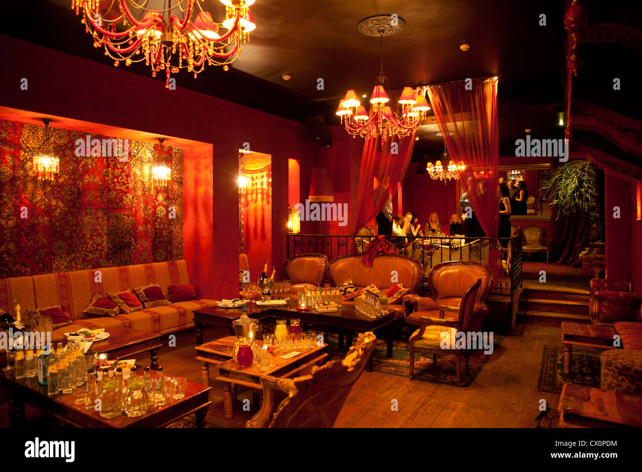 nightlife Vilnius Lithuania Stock Photo - Alamy