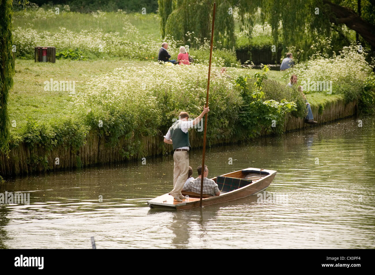 Punt punting cambridge hi-res stock photography and images - Alamy
