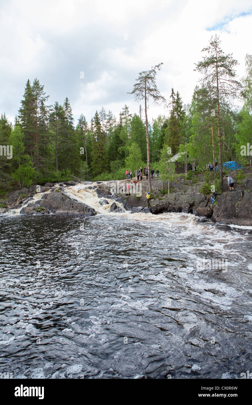 Ruskeala waterfalls hi-res stock photography and images - Alamy