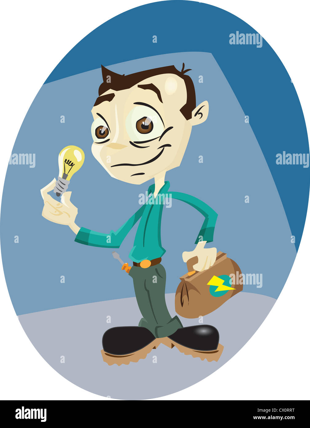 Electrician globe hi-res stock photography and images - Alamy