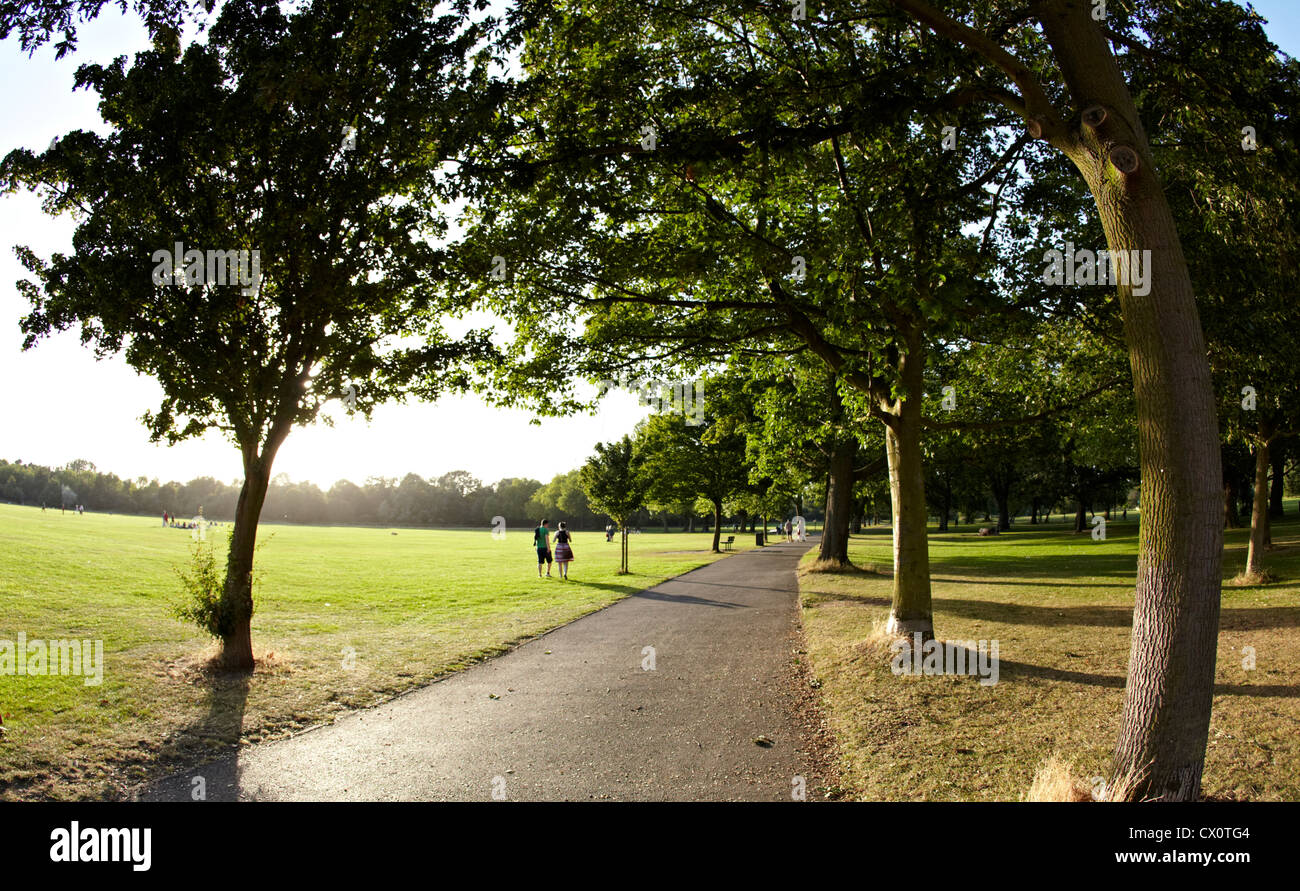 Wandsworth Common London UK Stock Photo - Alamy