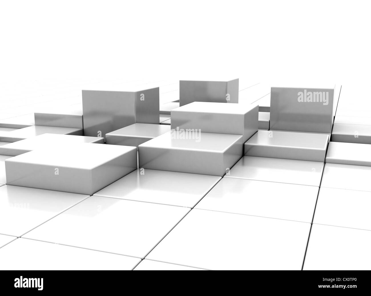 Abstract 3d cubes background Stock Photo - Alamy