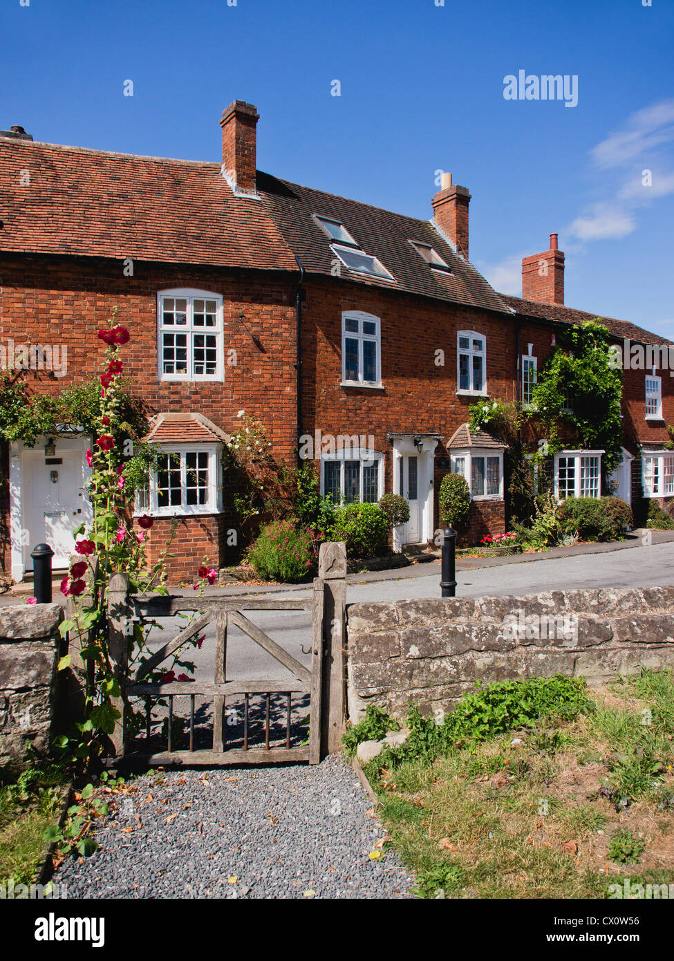 traditional architecture in village Stock Photo - Alamy