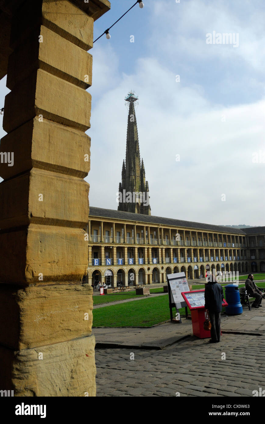 Comprehensive views of Piece Hall Halifax Stock Photo - Alamy