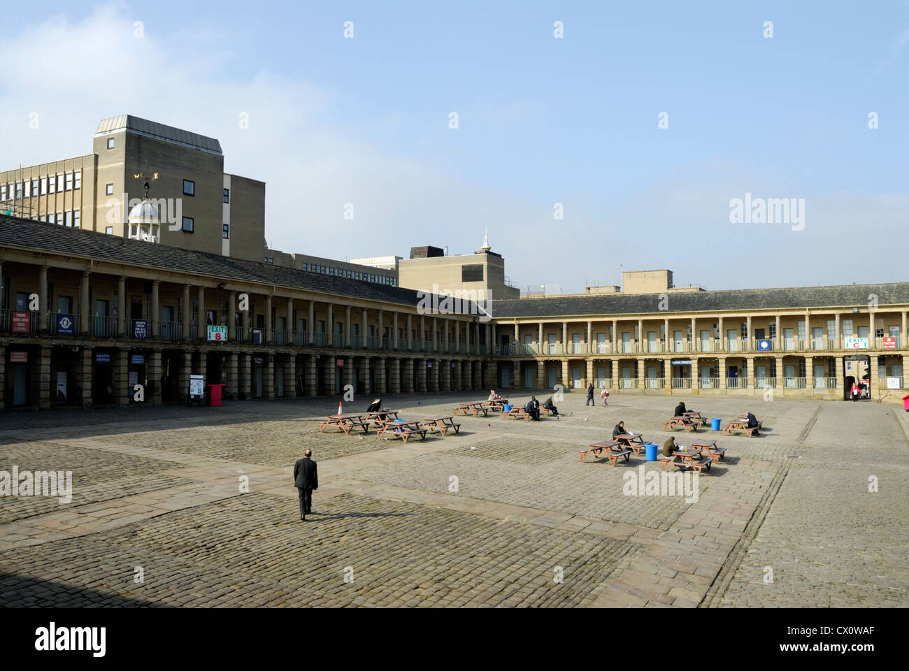 Comprehensive views of Piece Hall Halifax Stock Photo - Alamy