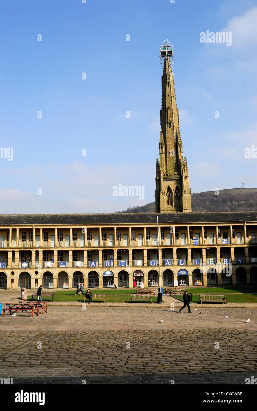Comprehensive views of Piece Hall Halifax Stock Photo - Alamy
