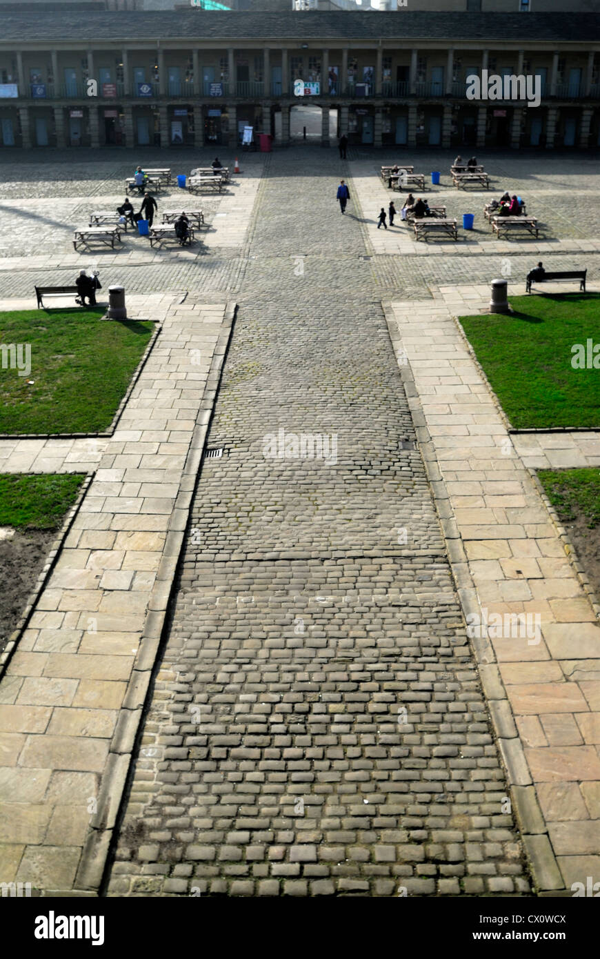 Comprehensive views of Piece Hall Halifax Stock Photo - Alamy