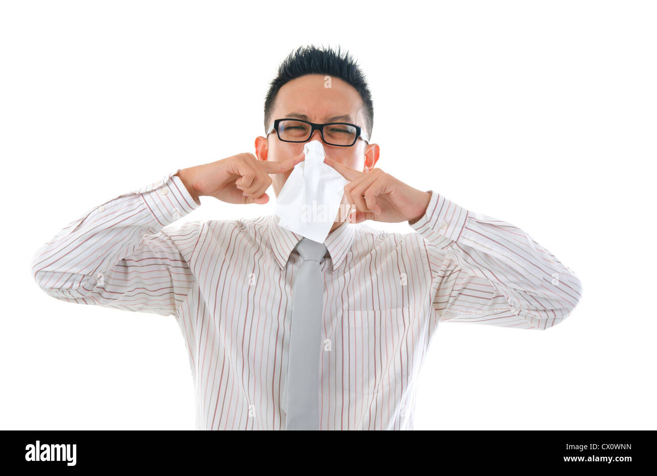 Asian Man Having Tea Break High Resolution Stock Photography and Images ...