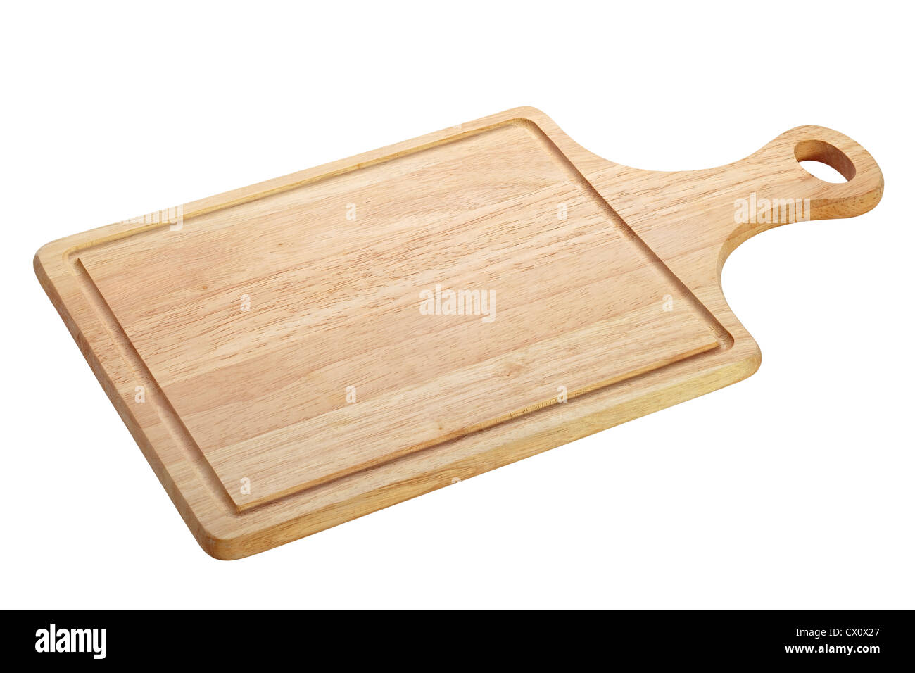 Close up of a breakfast board isolated on white background Stock Photo ...