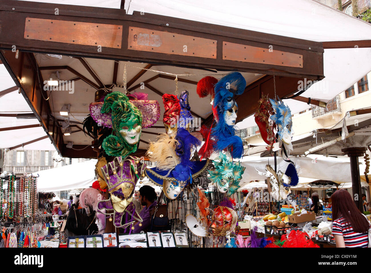 Masks on market hi-res stock photography and images - Alamy