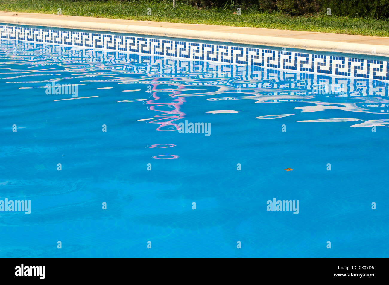 Swimming pool close up Stock Photo - Alamy