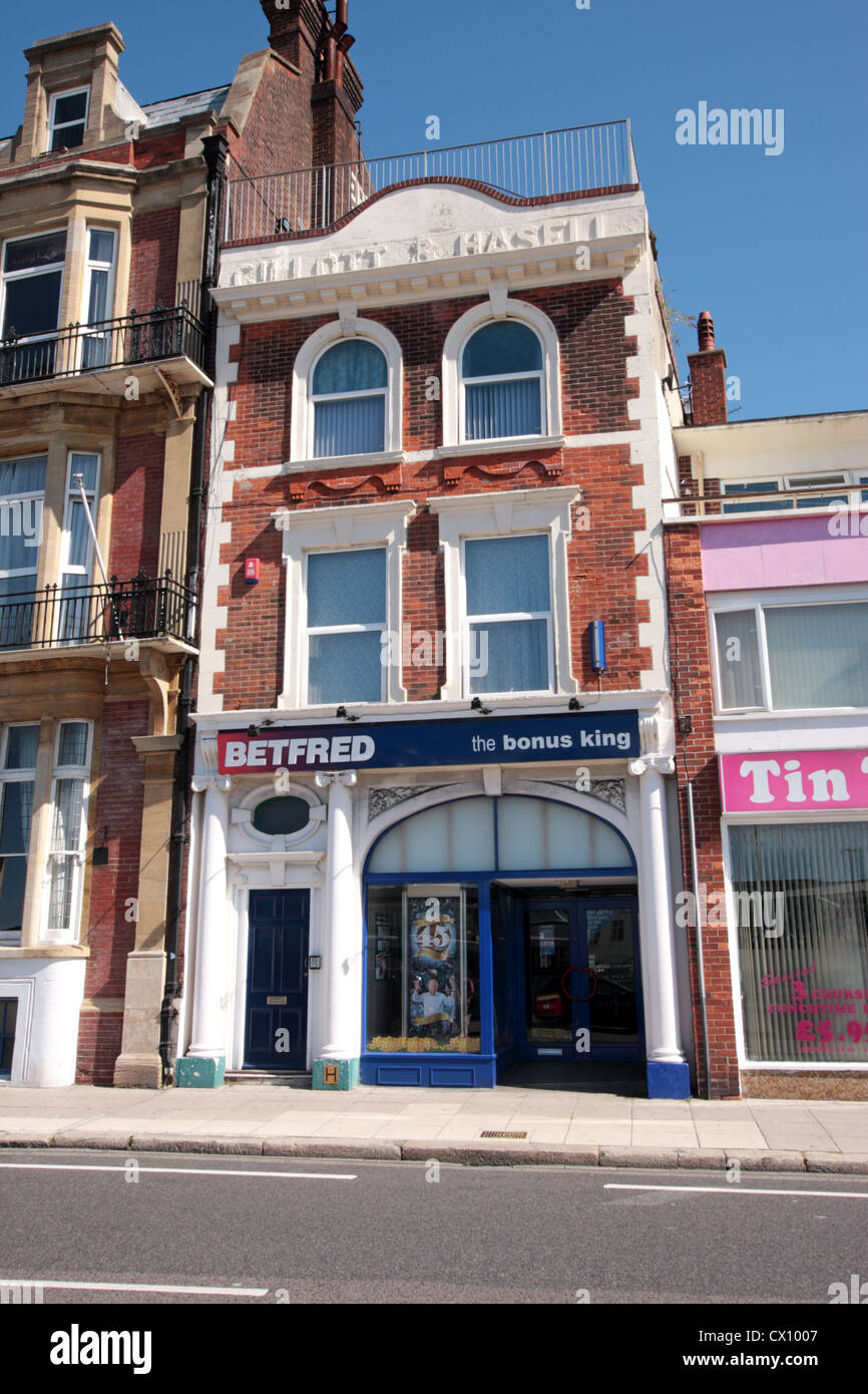 The Betfred betting shop The Hard Portsmouth Hampshire UK Stock Photo ...