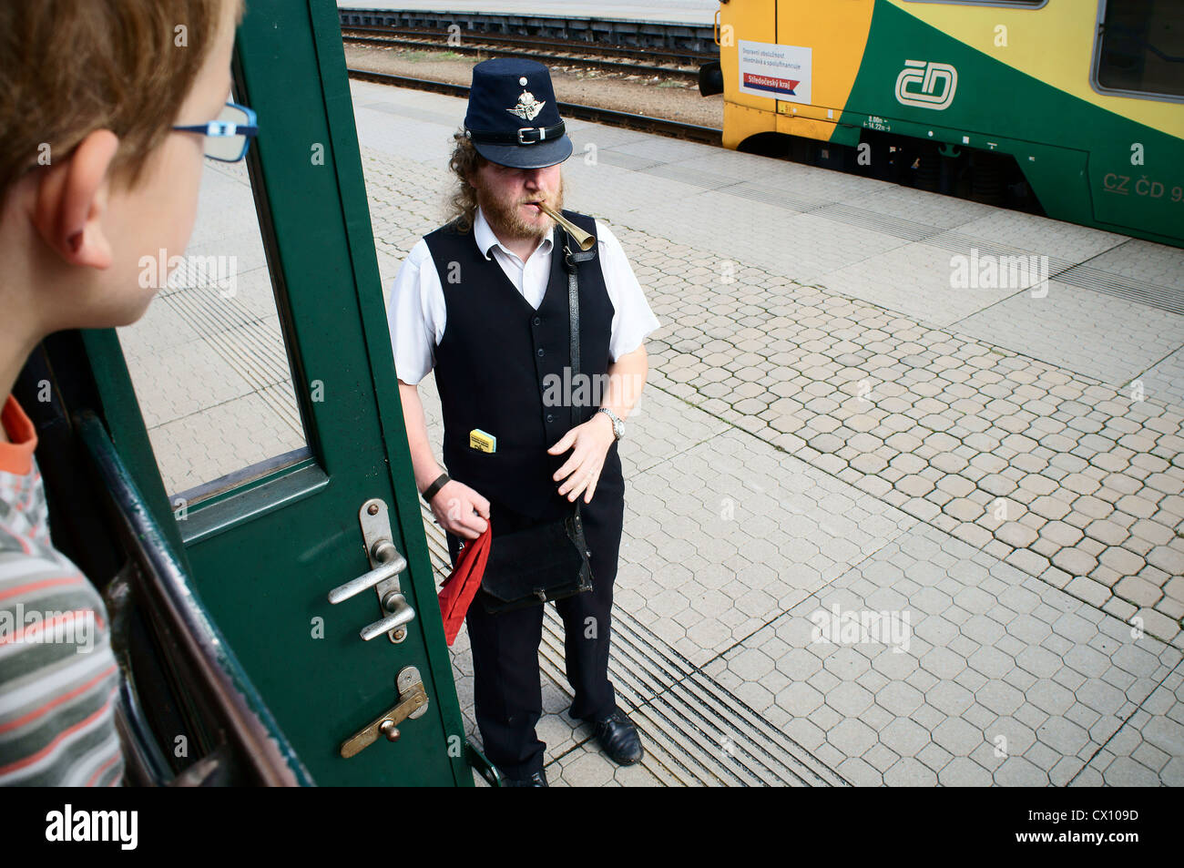 Steam train through the Bohemian Paradise Turnov Rovensko pod Troskami ...