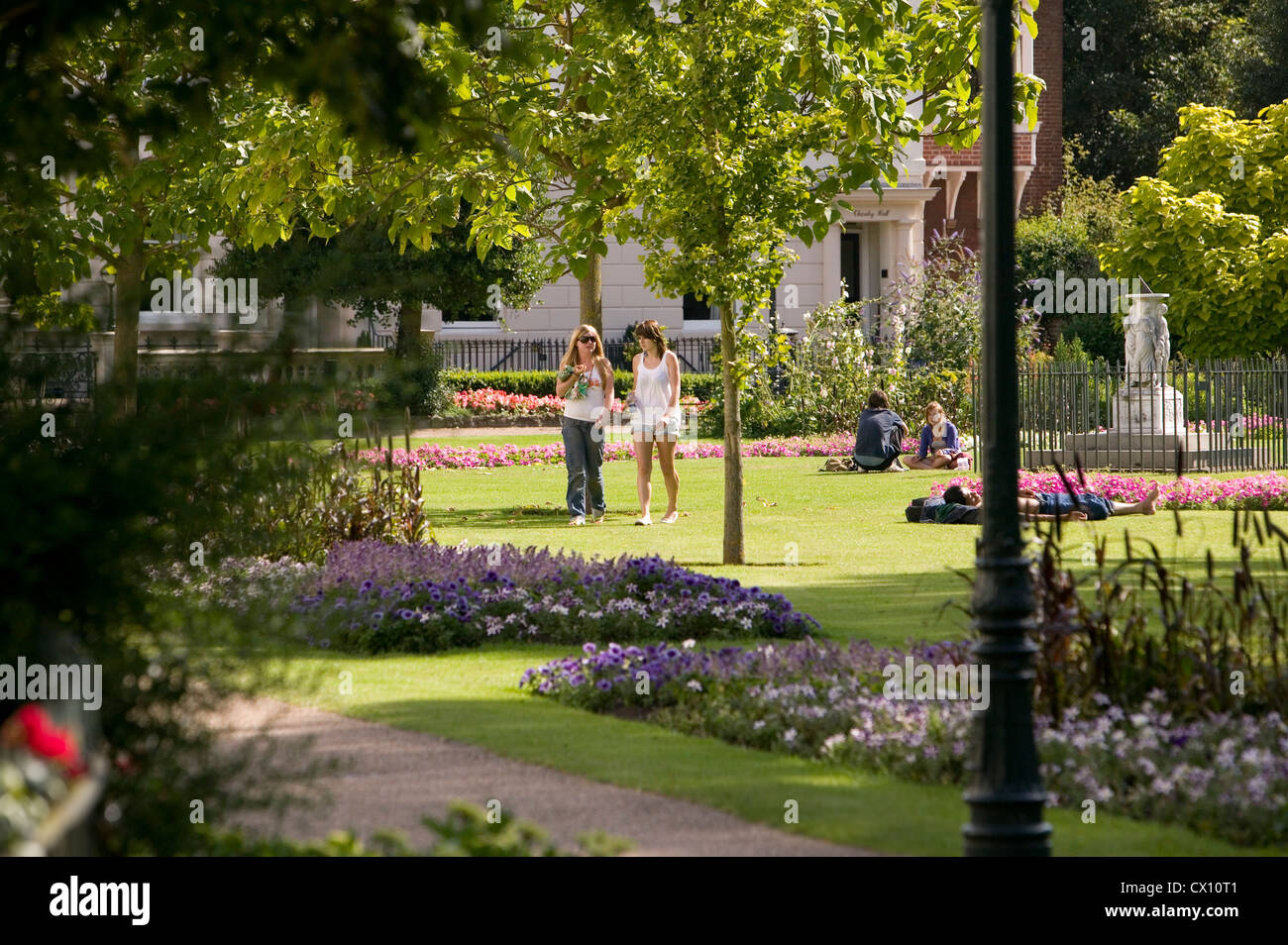 Dane John Gardens, Canterbury, Kent, England, UK Stock Photo - Alamy