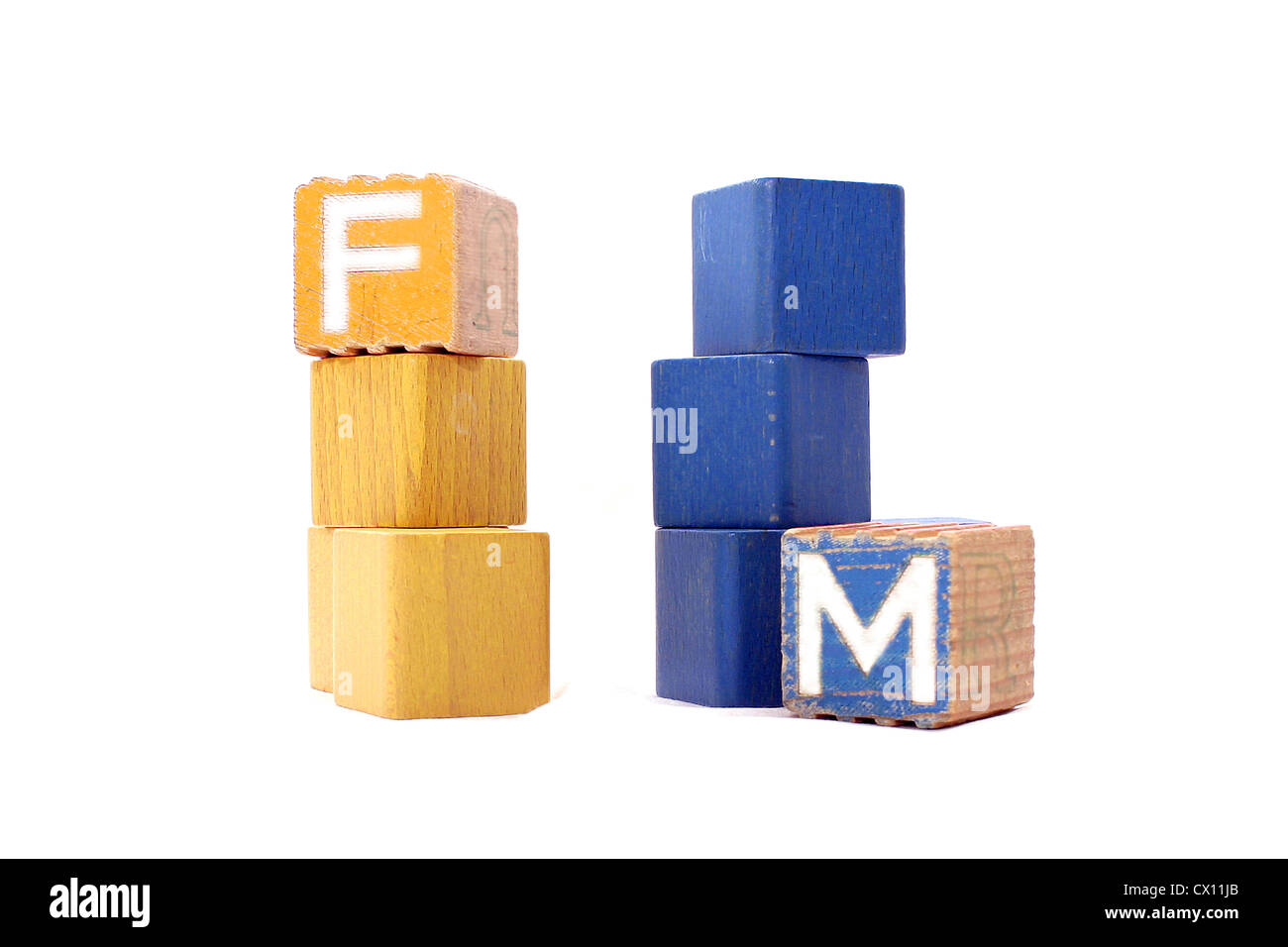 Towers building blocks toy hi-res stock photography and images - Alamy