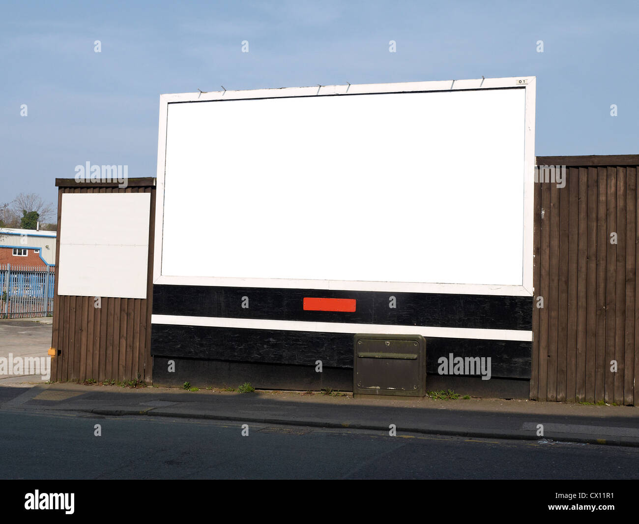 Uk street sign blank hi-res stock photography and images - Alamy