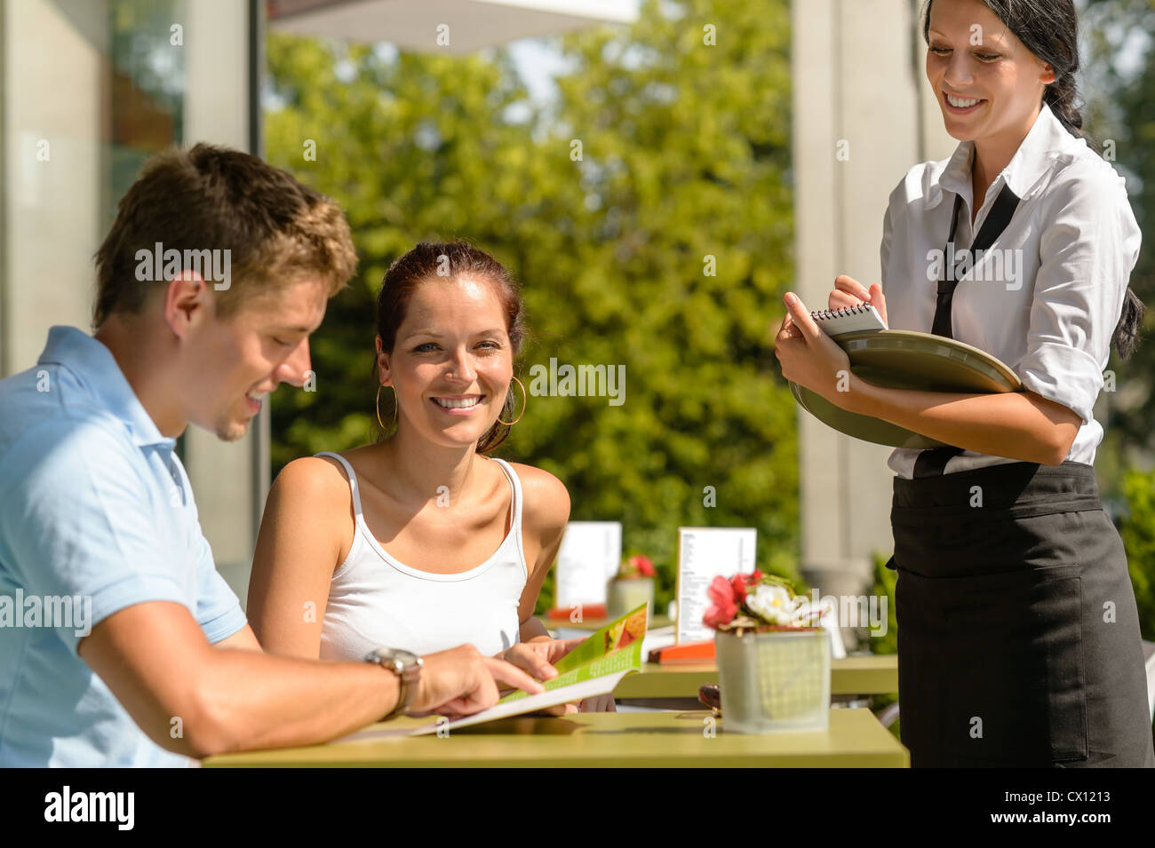 Cafe ordering point hi-res stock photography and images - Alamy