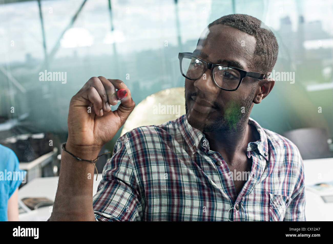 Reflect on glass hi-res stock photography and images - Alamy