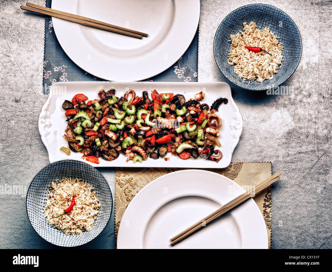 Cuttlefish dish hi-res stock photography and images - Alamy