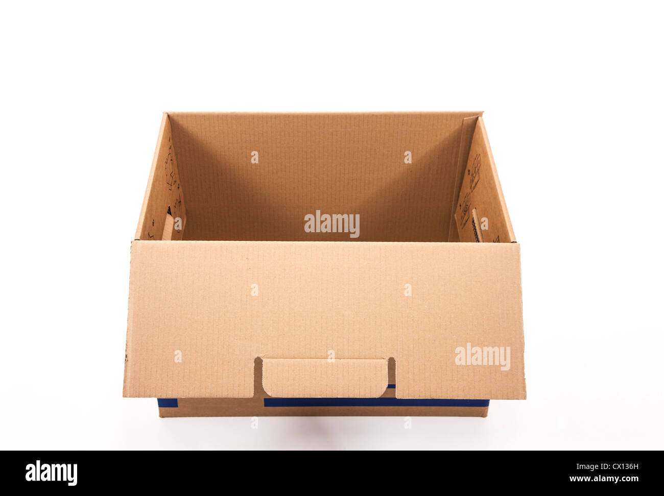 Moving box. Made of cardboard Stock Photo - Alamy