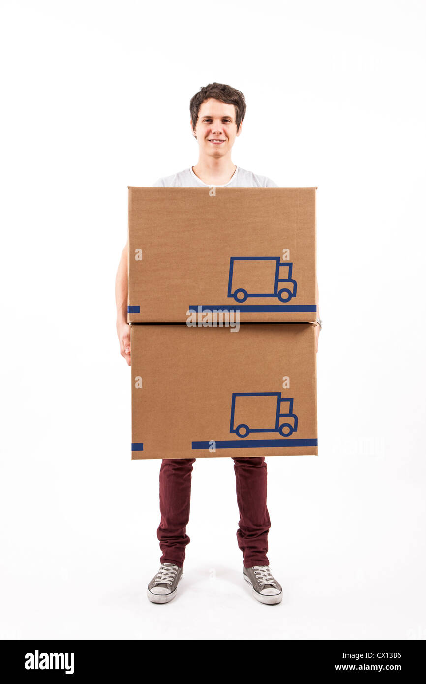 Symbolic image with man Cut Out Stock Images & Pictures - Alamy