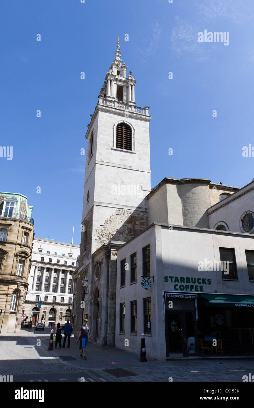 Saint Stephen Walbrook Church of England, London, England, UK Stock ...