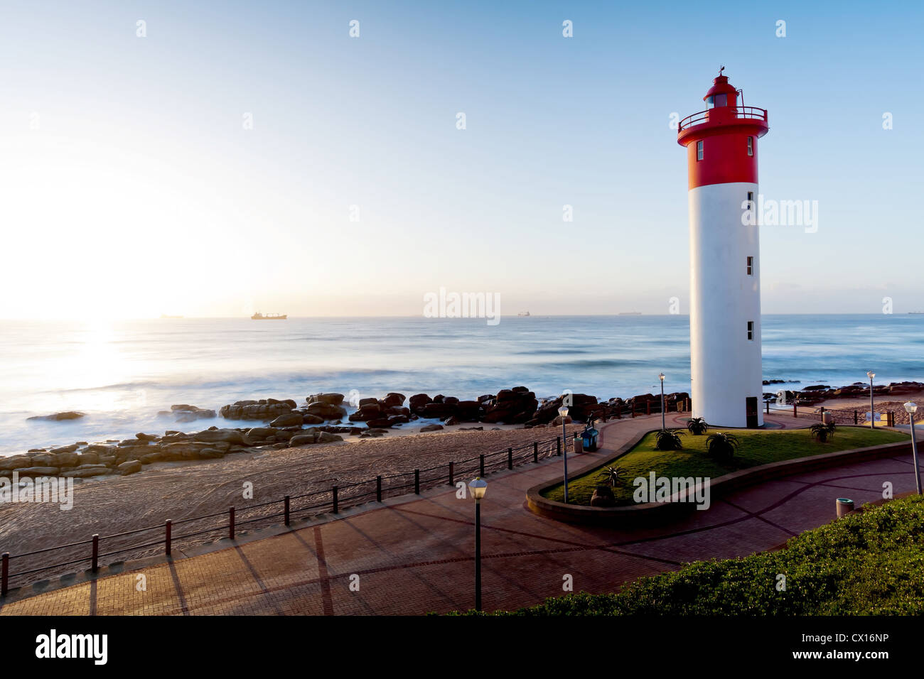 lighthouse in Umhlanga, Durban, South Africa Stock Photo - Alamy