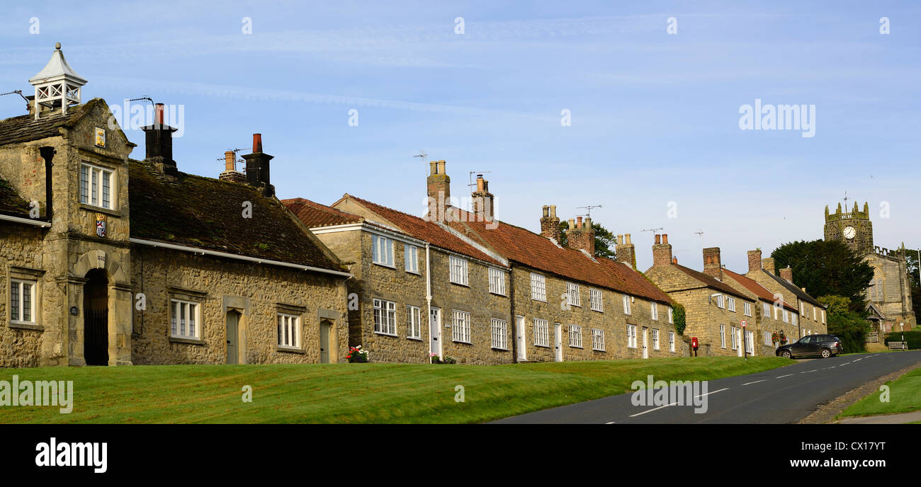 Coxwold Village , home of Shandy Hall, Yorkshire Stock Photo - Alamy