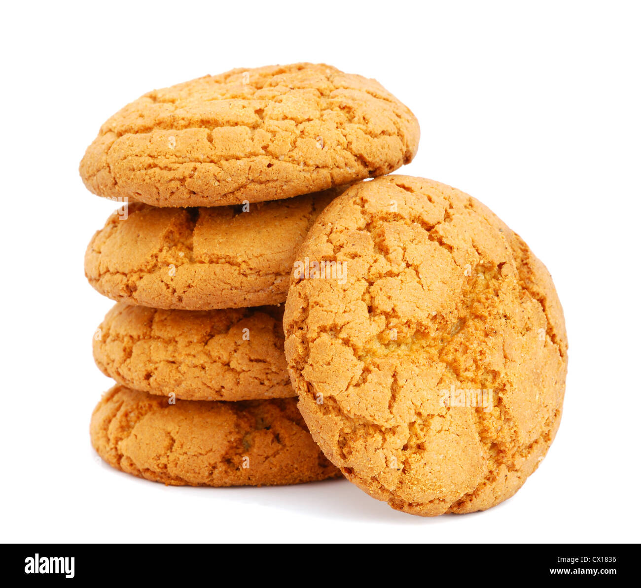 Cookies isolated on white background Stock Photo - Alamy