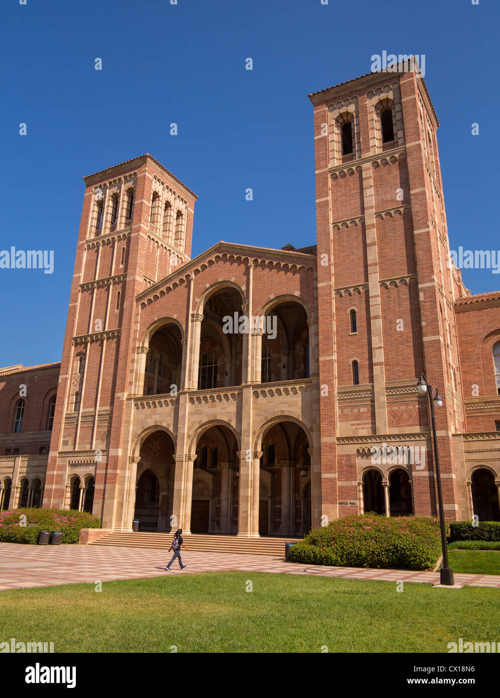 LOS ANGELES, CALIFORNIA, USA - Royce Hall on UCLA campus Stock Photo ...