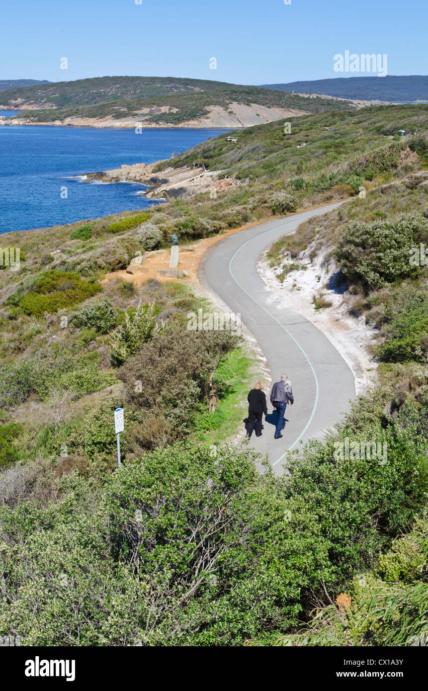 Walking path around the coastline of King George Sound, Albany, Western ...