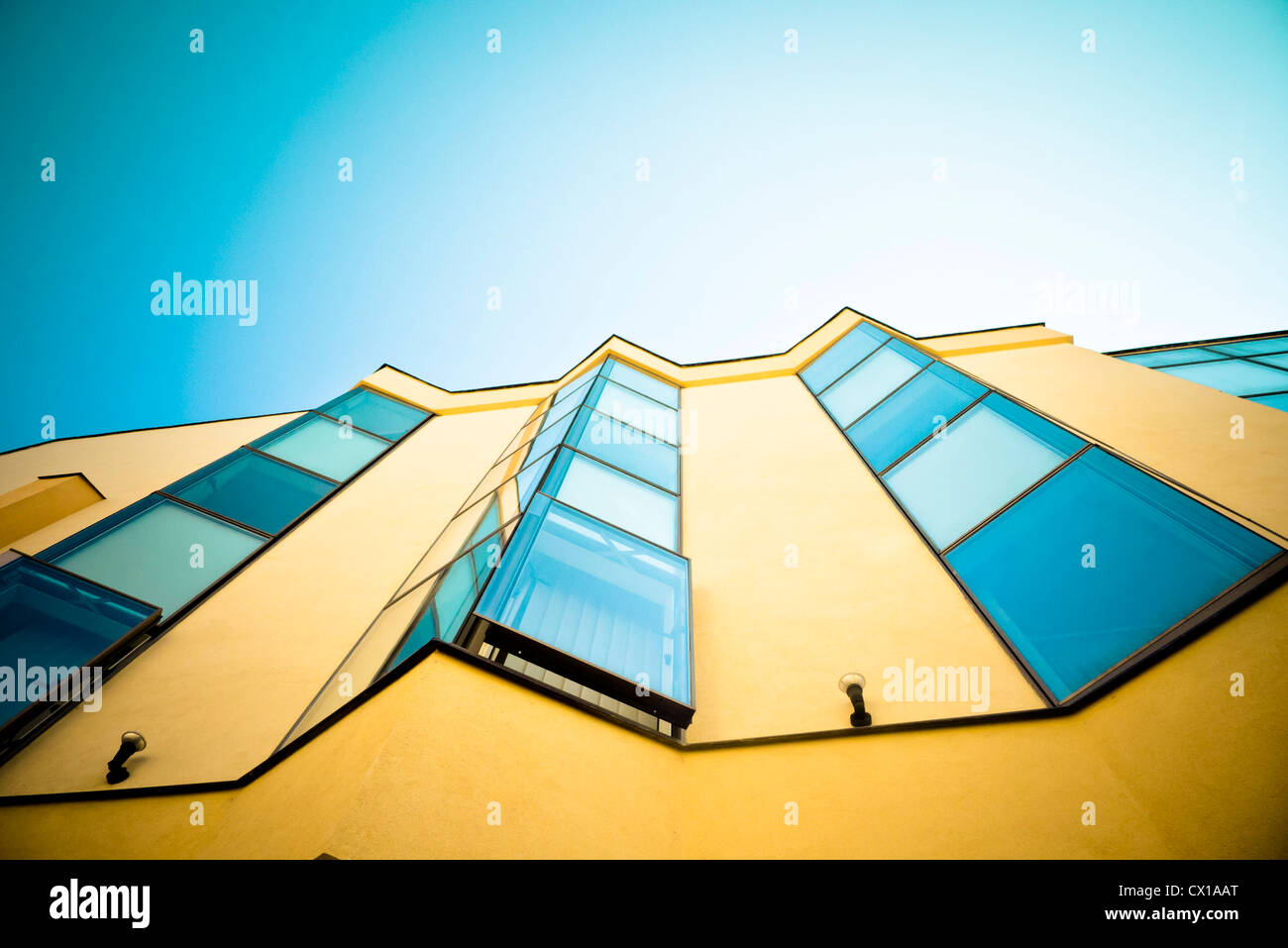 Modern yellow hi-res stock photography and images - Alamy