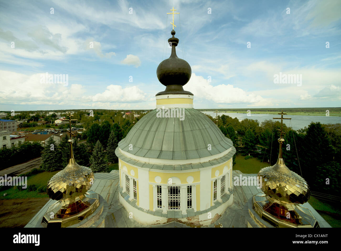 Golden gilded domes hi-res stock photography and images - Alamy