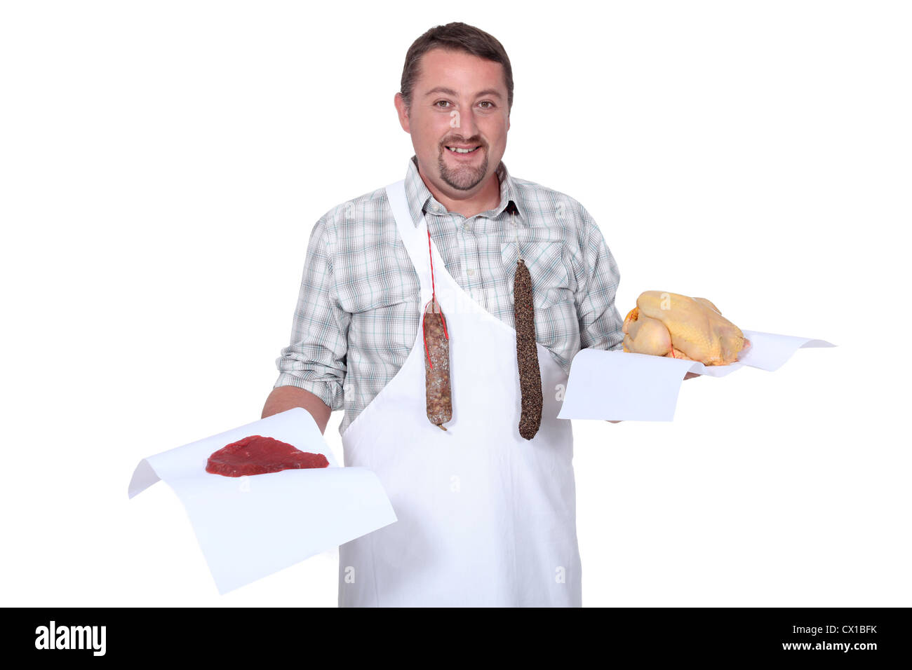 Pictures butcher hi-res stock photography and images - Alamy