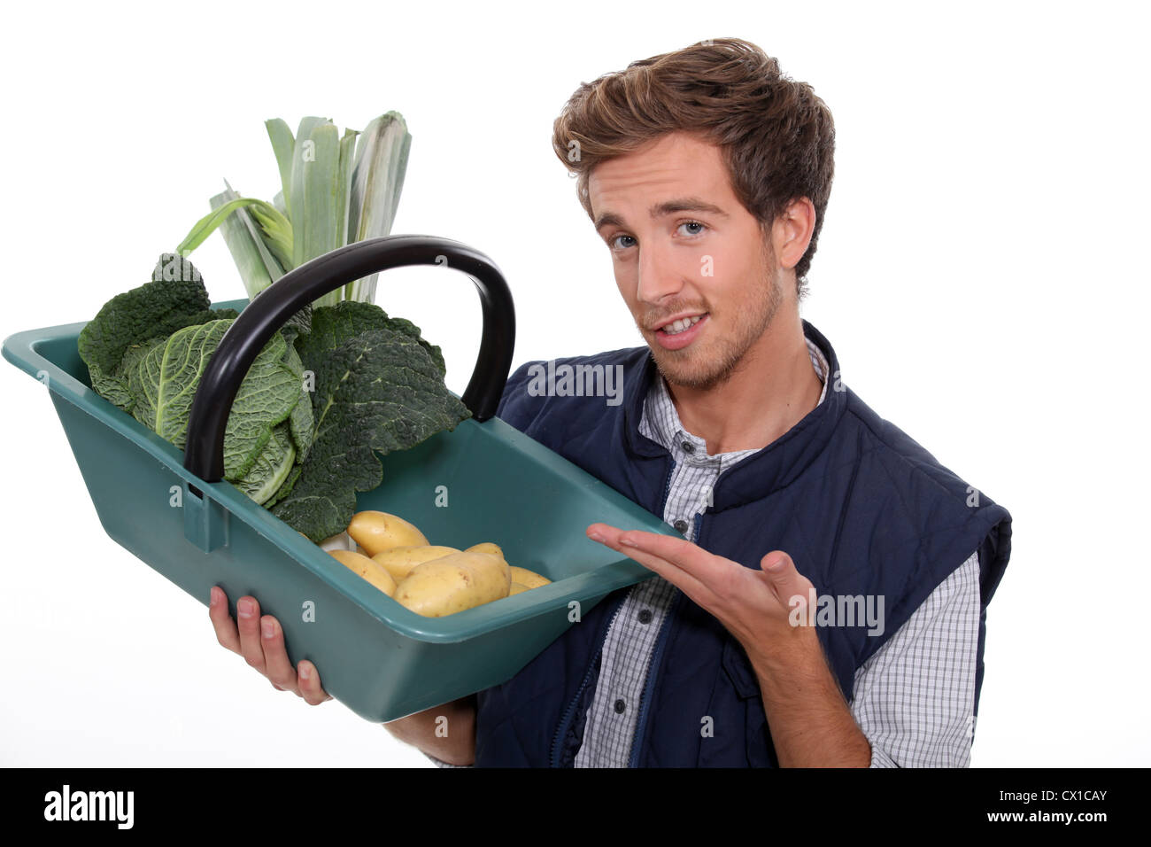 Showing leeks hi-res stock photography and images - Alamy