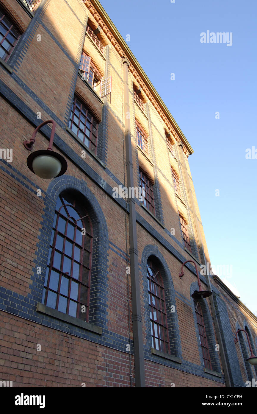 Traditional brick building at Camden Lock in London, England Stock ...