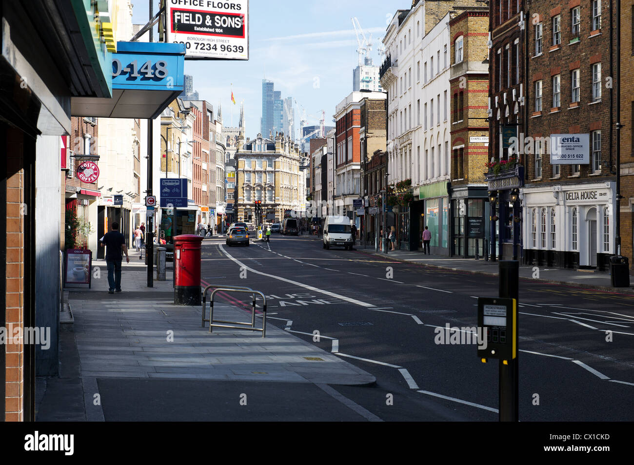A street in Southwark Stock Photo - Alamy