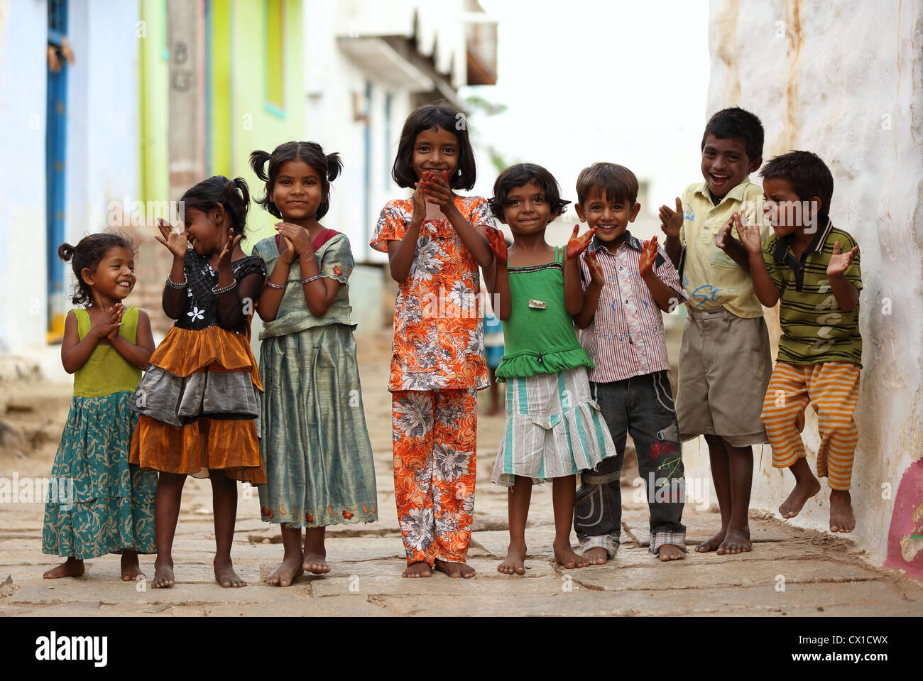 Indian Girl Playing Hands Pradesh High Resolution Stock Photography and ...