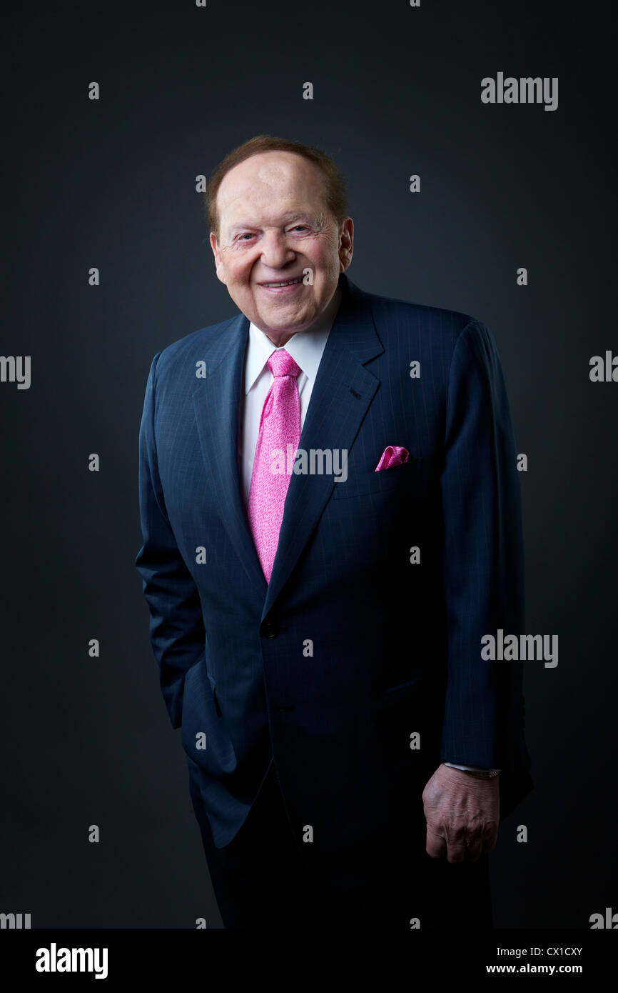 CEO of the Las Vegas Sands Corporation photographed in The Venetian ...
