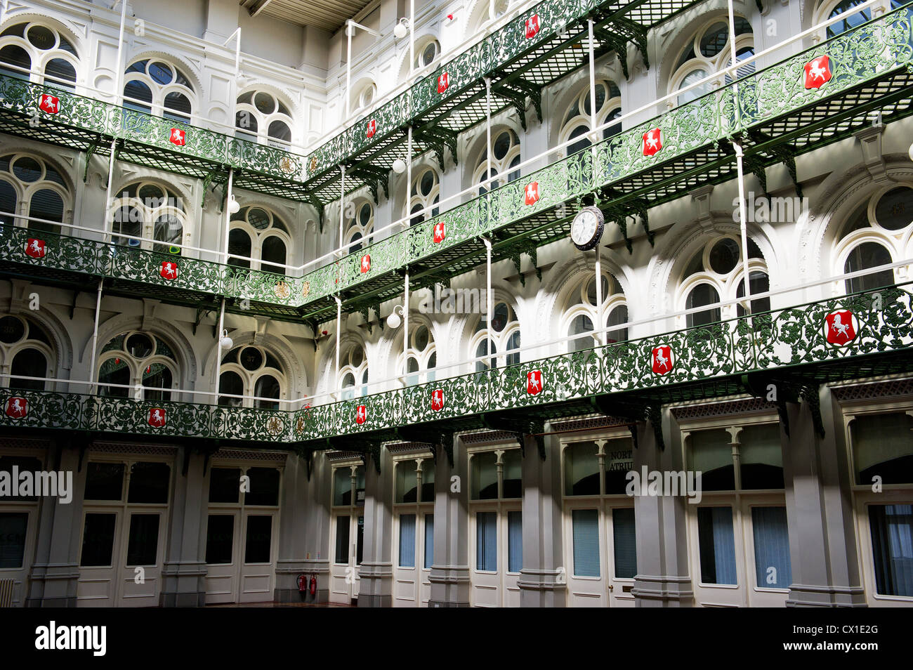 The interior of the Hop Exchange in Southwark London Stock Photo - Alamy