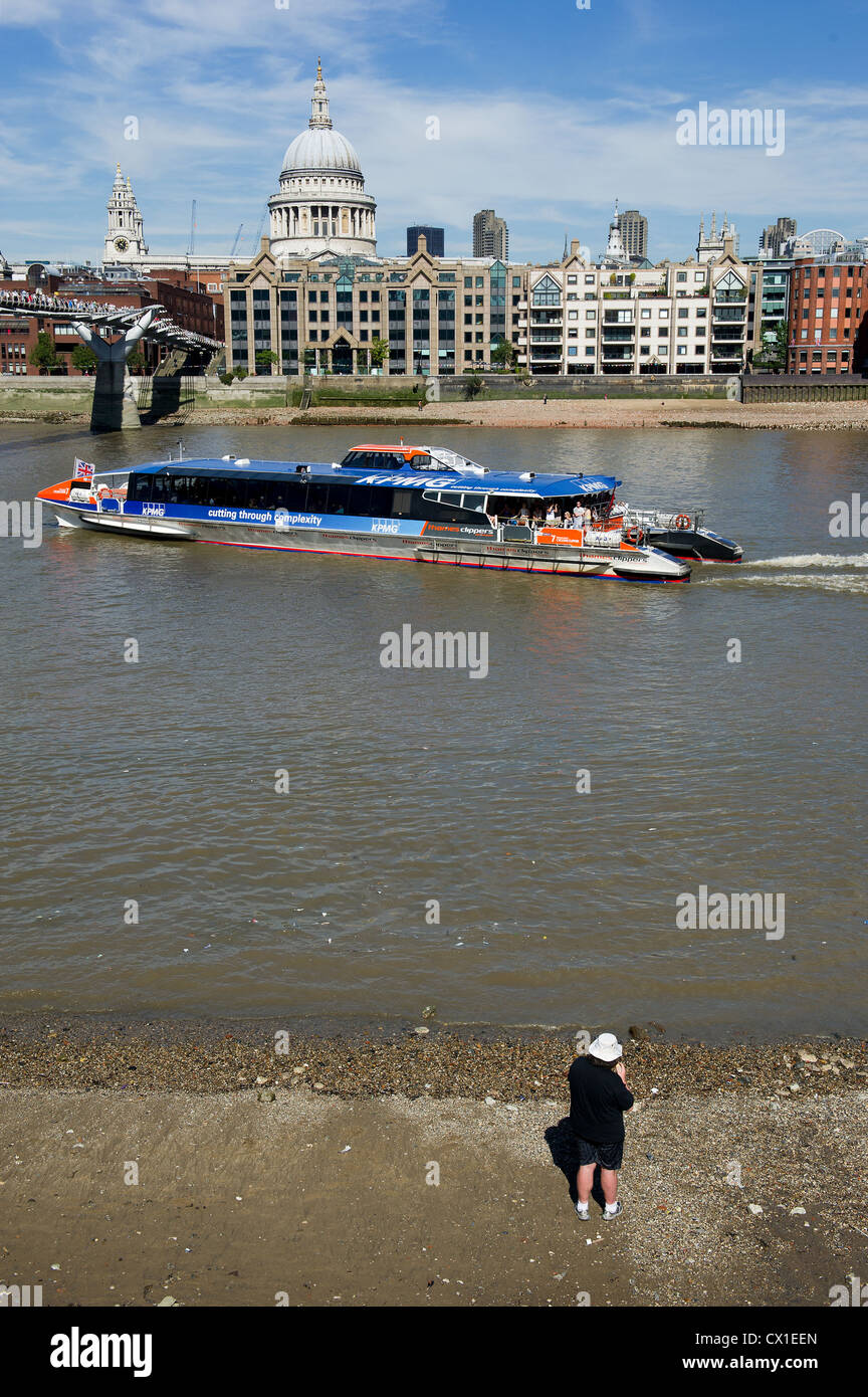 The River Thames in London Stock Photo - Alamy