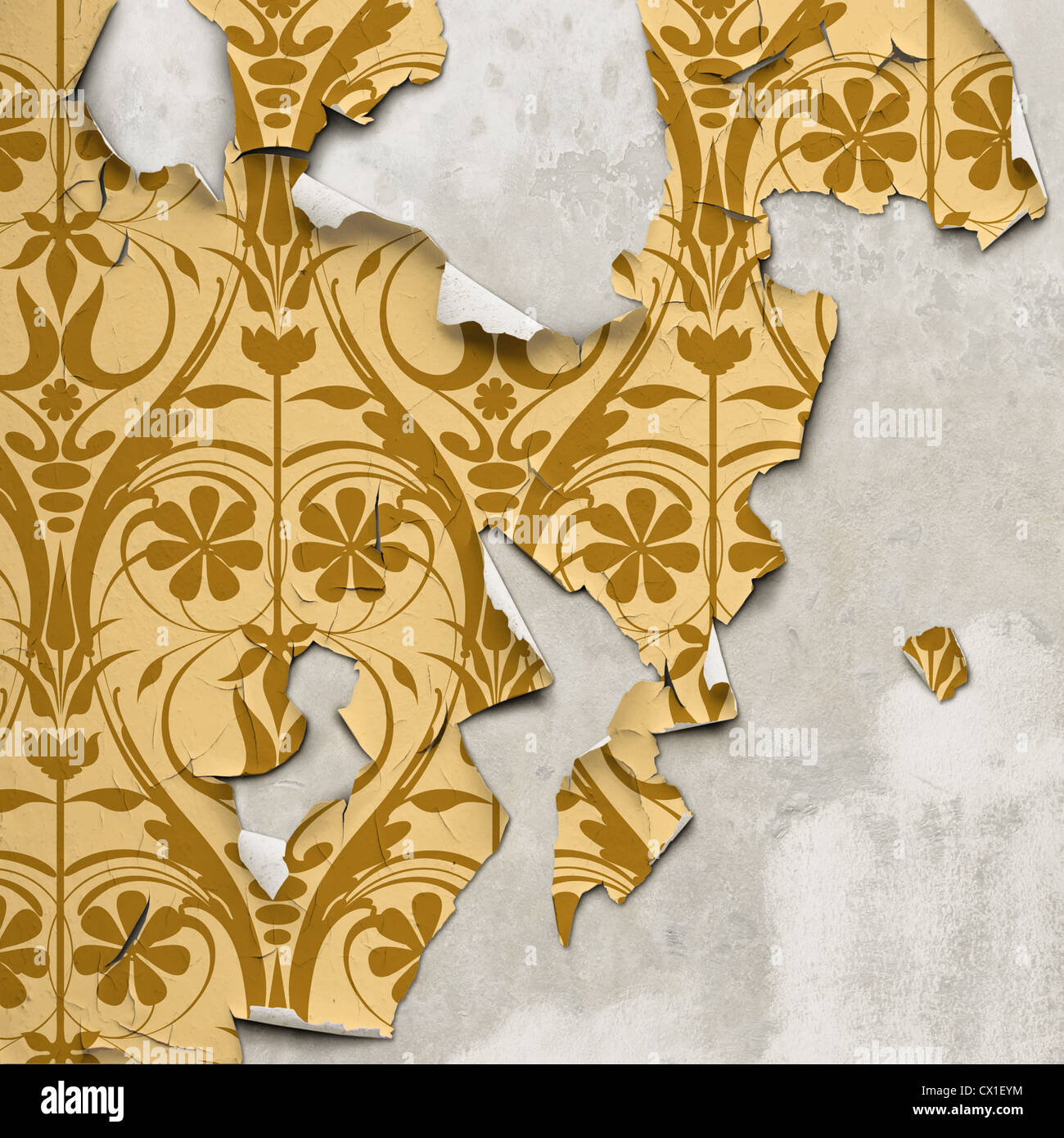 A Grunge Background with Old Peeling Wallpaper Stock Photo - Alamy A Grunge Background with Old Peeling Wallpaper Stock Photo - Alamy