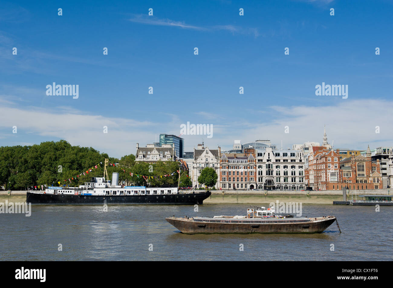 At hms president in london hi-res stock photography and images - Alamy