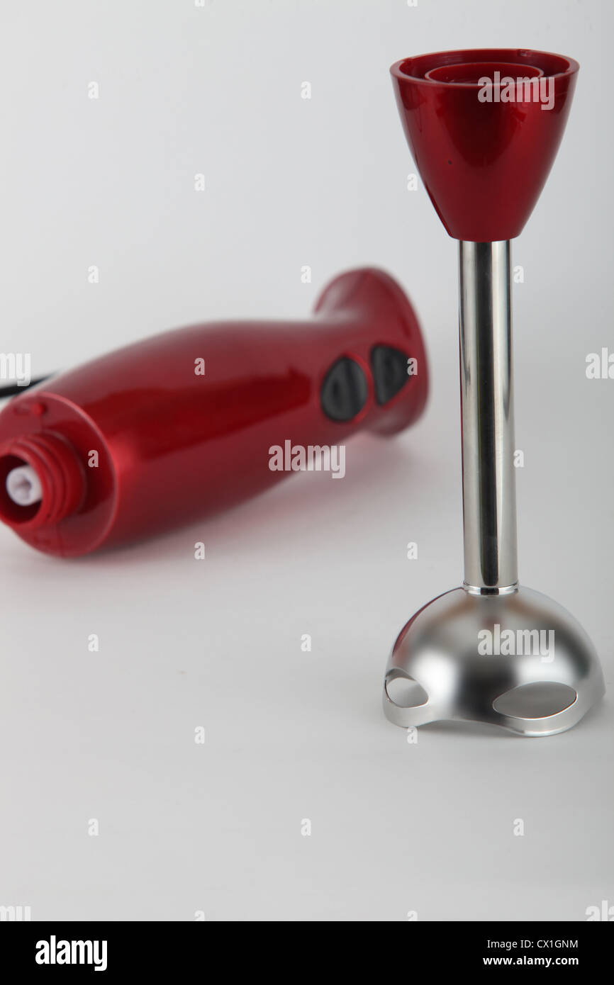 Disassembled electric mixer Stock Photo - Alamy