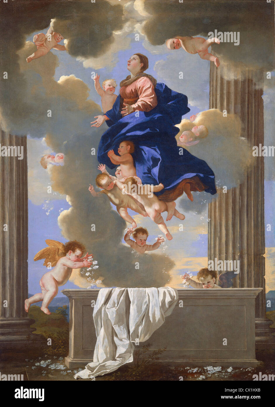 Nicolas Poussin, The Assumption of the Virgin, French, 1594 - 1665, c ...